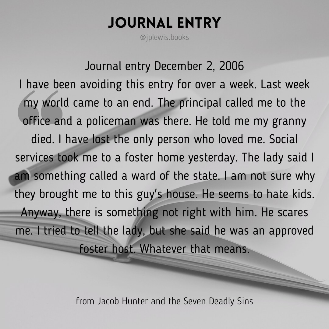 Journal entry – J.P. Lewis